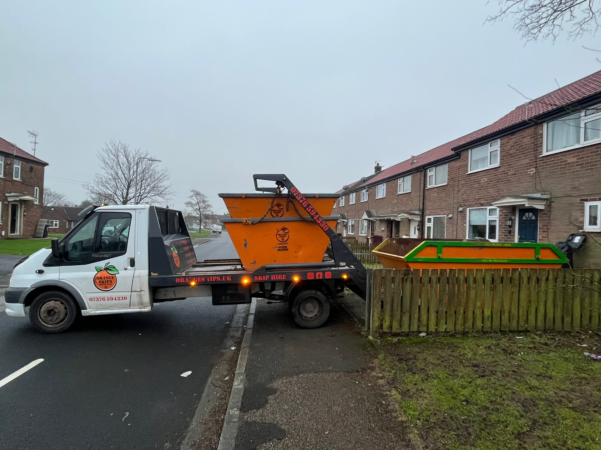 Midi Skips Bolton | Orange Skips NW | Book Online