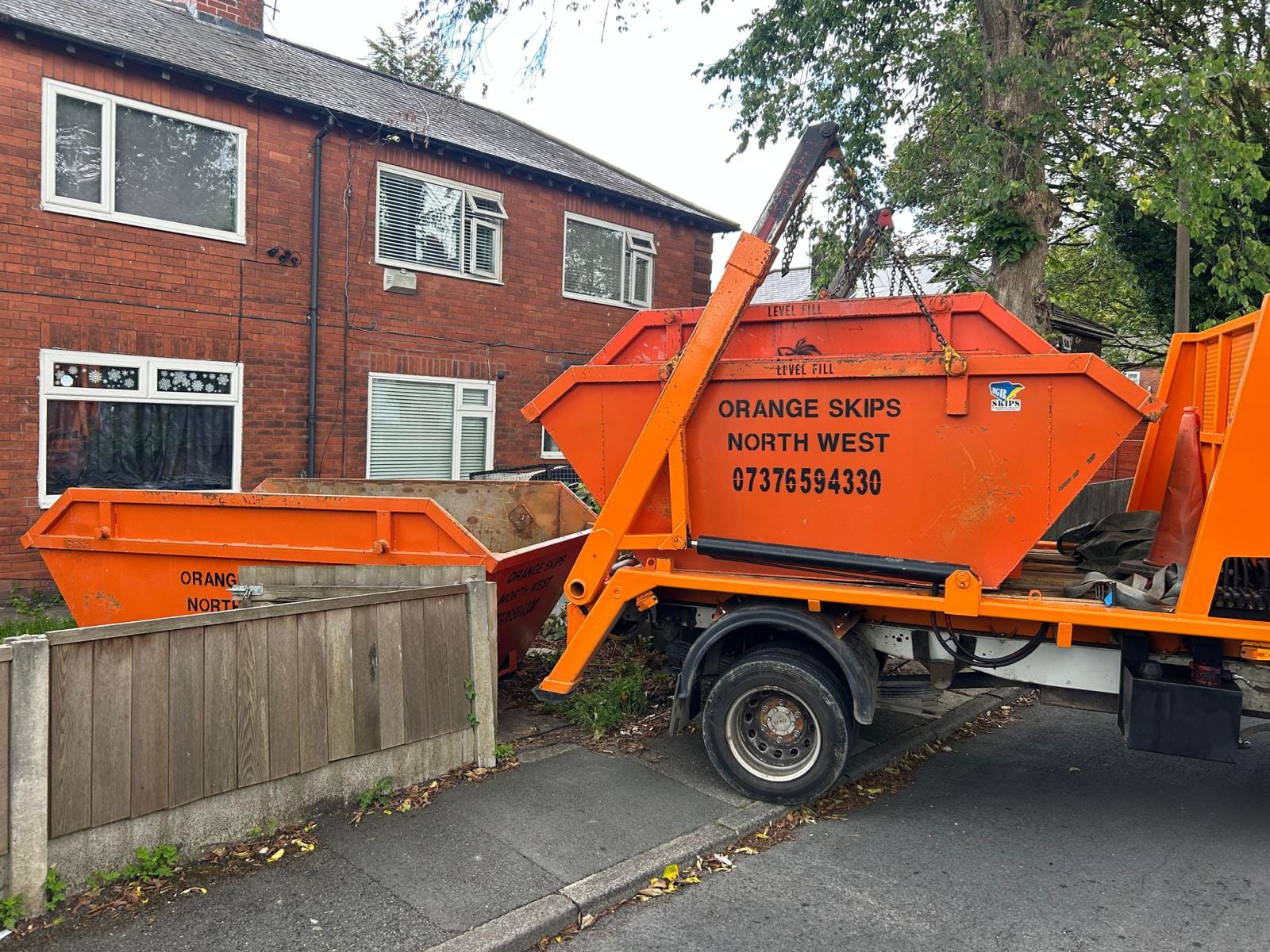 Skips Swinton | Orange Skips NW | Book Your Skip Online