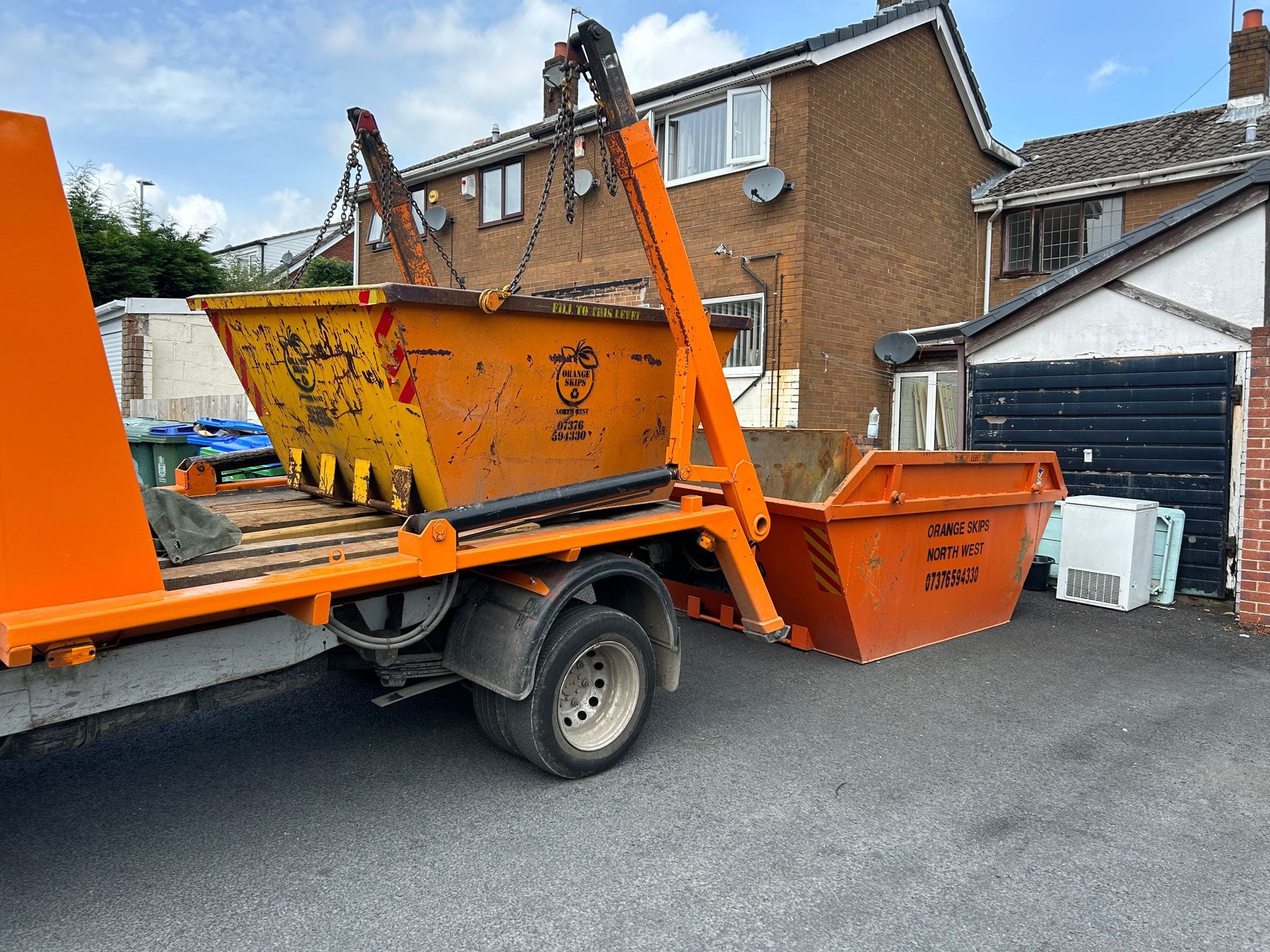 Bury Skip Hire | Orange Skips NW | Easy Online Booking System