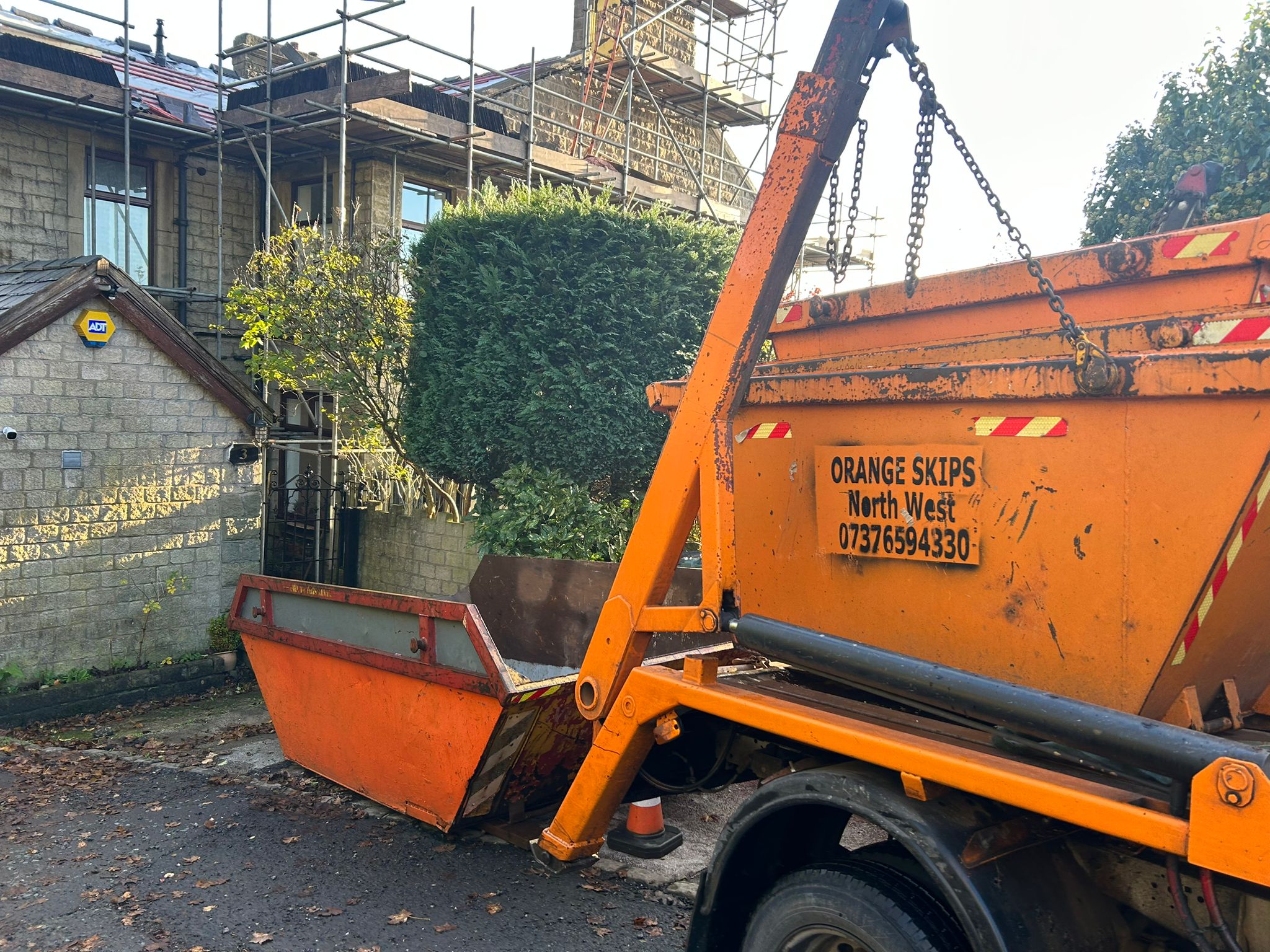 Residential Skips Bury | Orange Skips NW | Book Your Skip Online