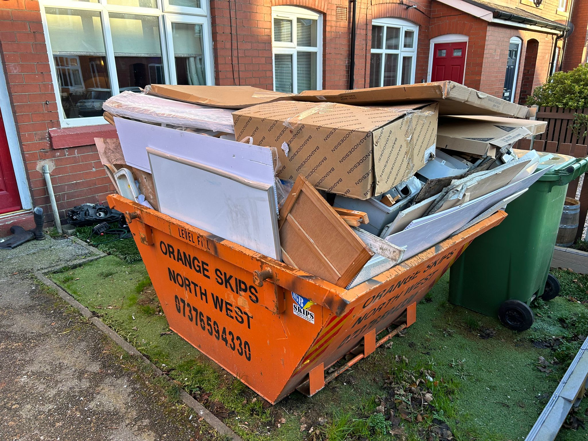 Online Skip Hire Bolton | Orange Skips NW | Book Online Now