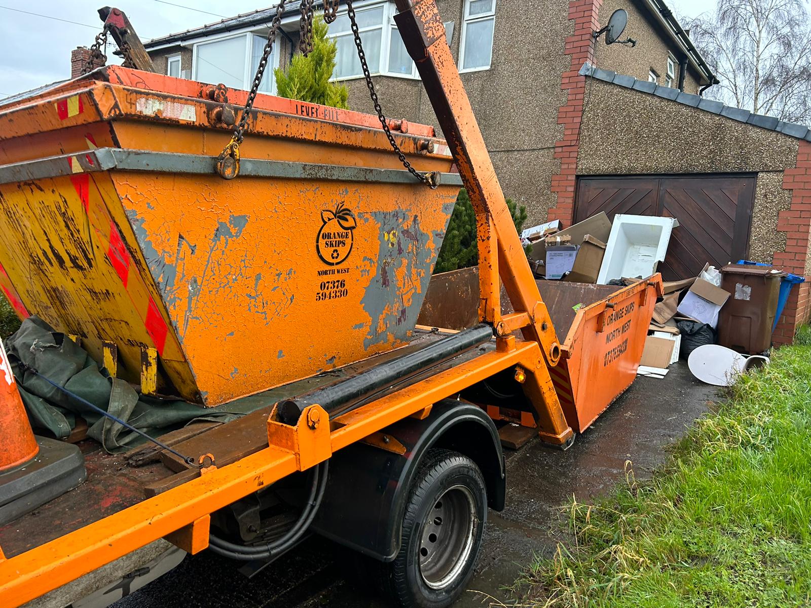 Skips Blackburn | Orange Skips NW | Book Online Now!