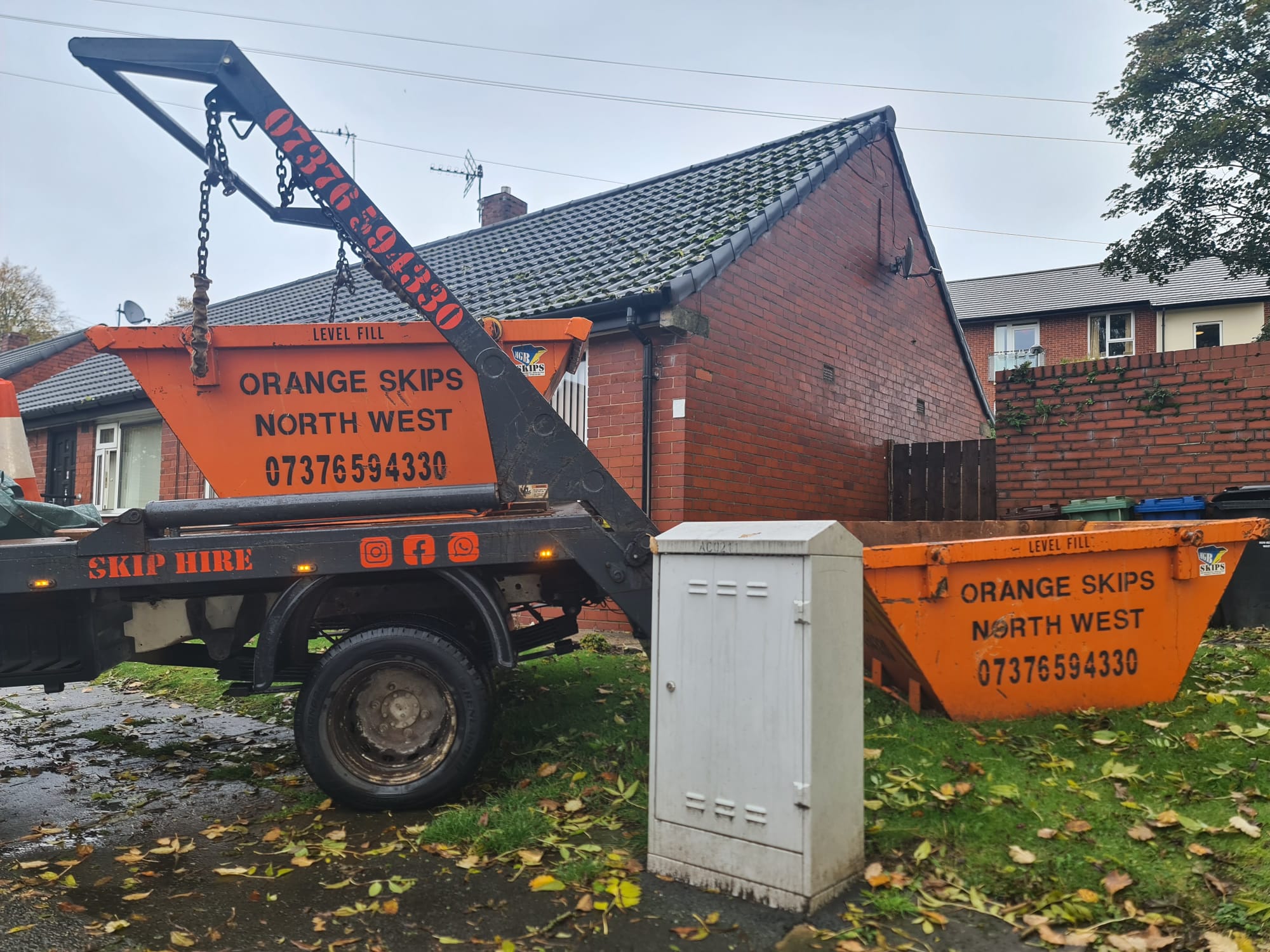 Mini Skips Radcliffe | Orange Skips NW | Book Online Now