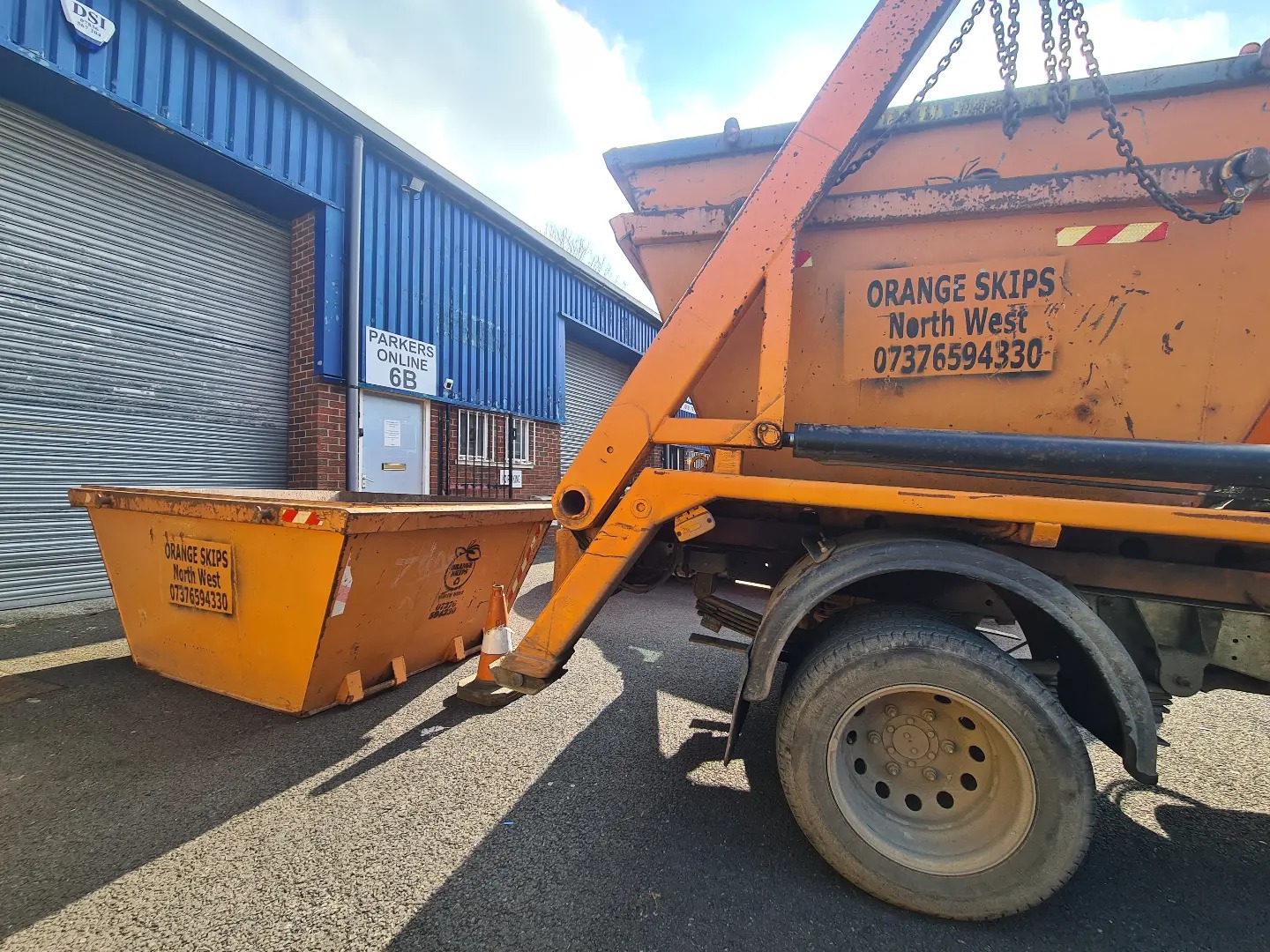 Same Day Skip Bolton | Orange Skips NW | Book Online Now!