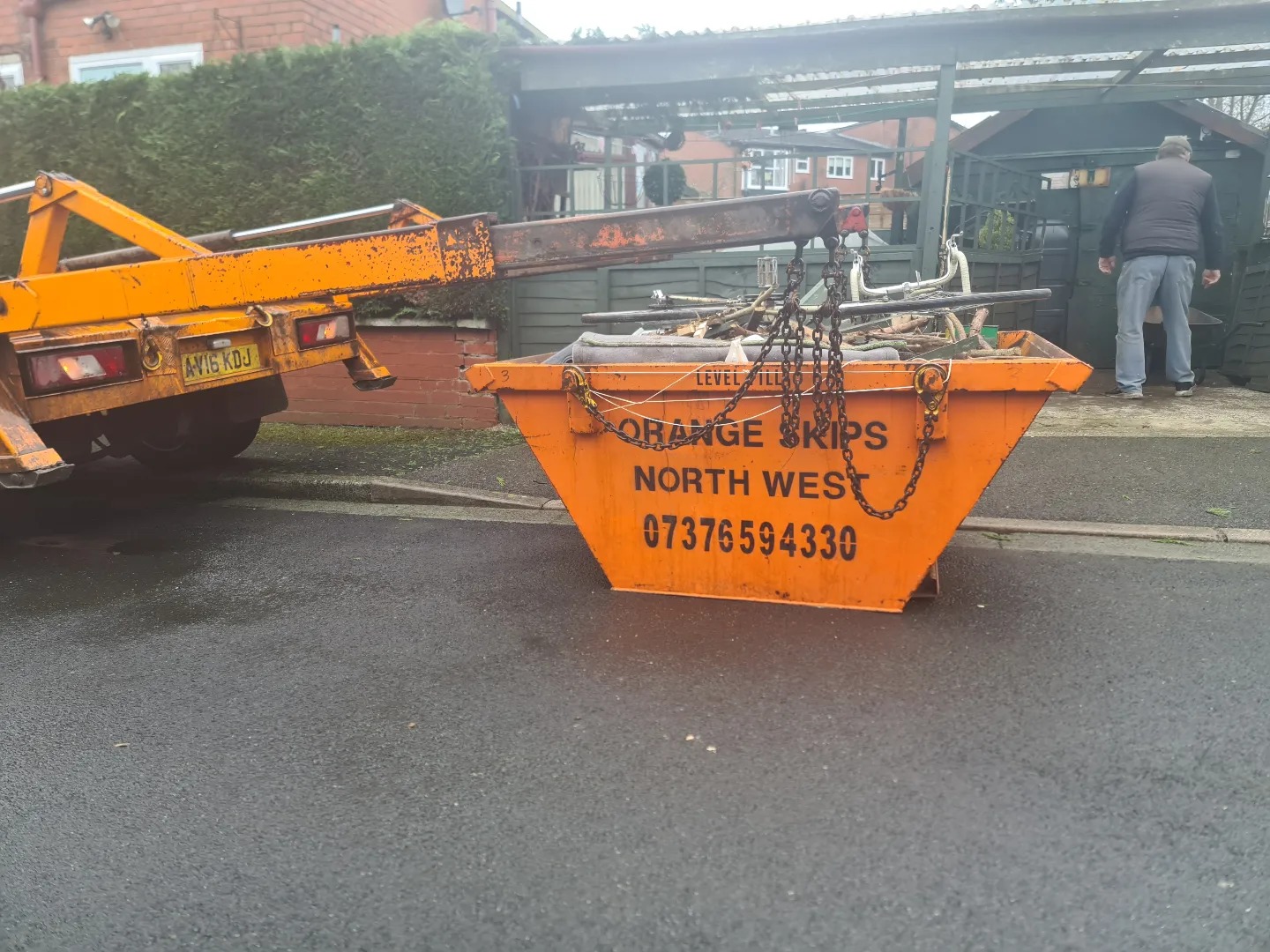 Prestwich Skip Company | Orange Skips NW | Book Online Now