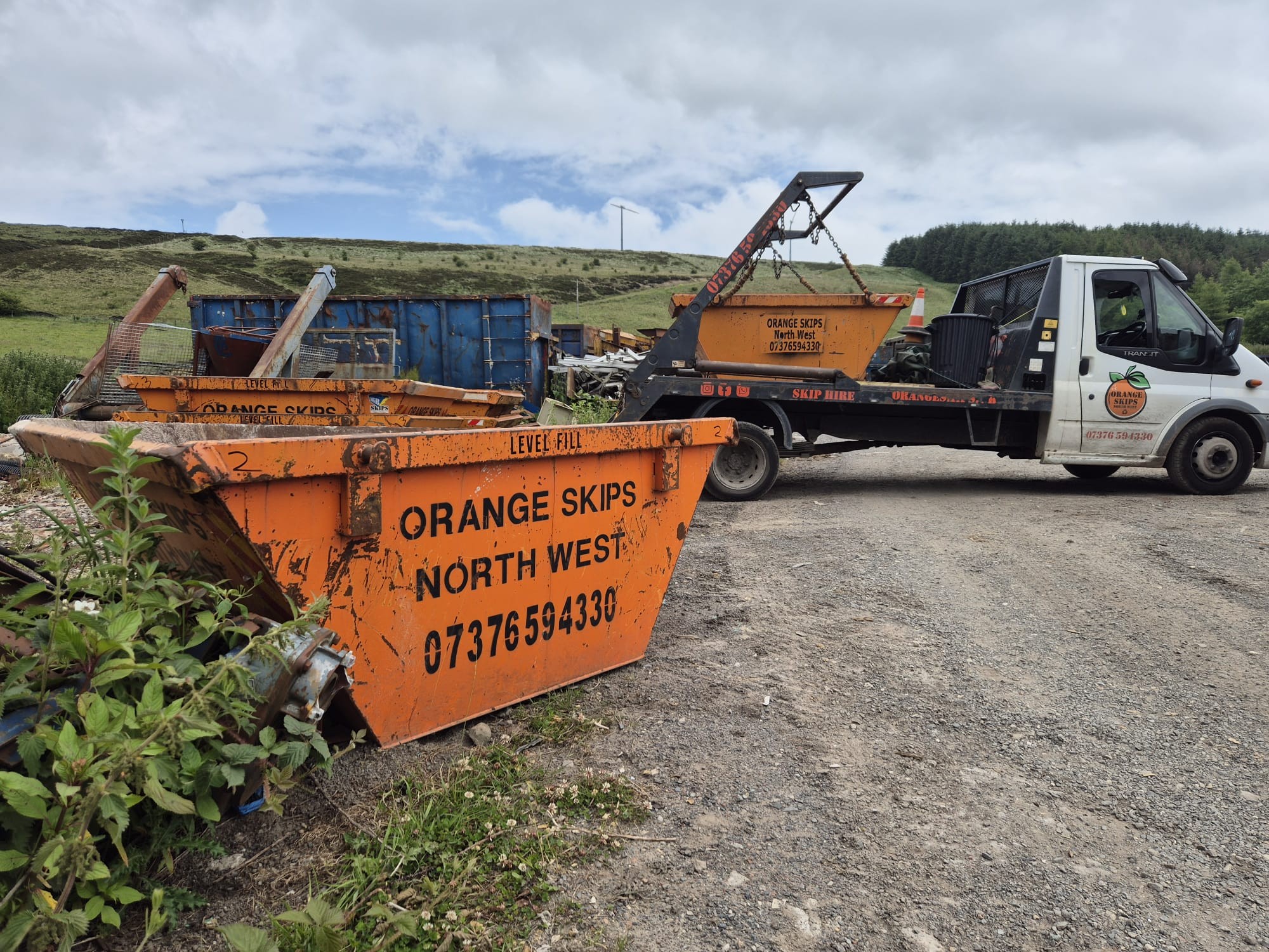 Same Day Skips Radcliffe | Orange Skips NW | Call Today!